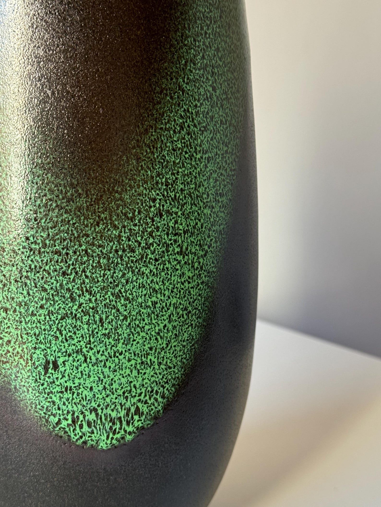 IKEBANA FLOWER Vase/tachikichi Jade/hisui Kyo-yaki, Japan 1960s - Etsy