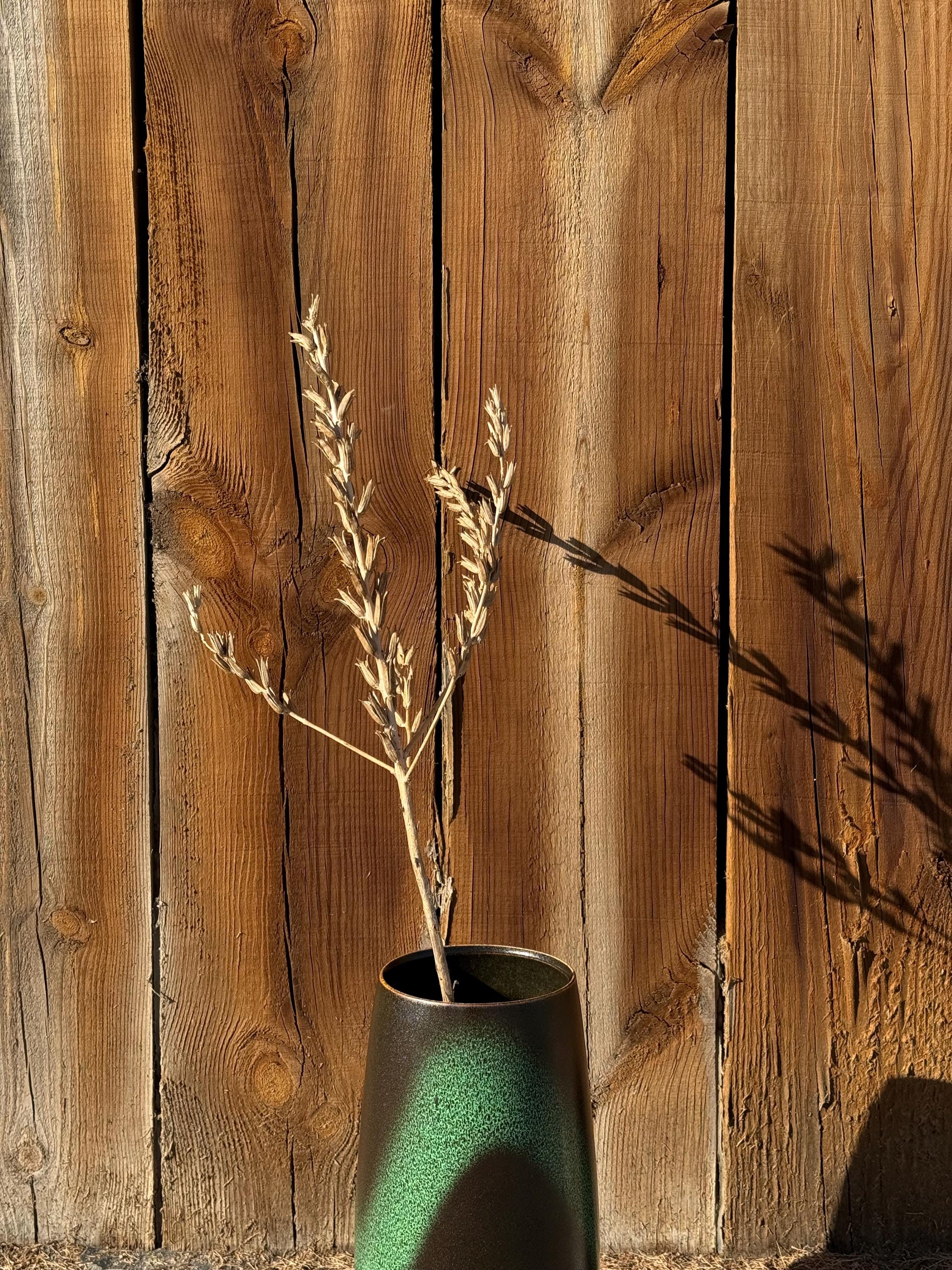 IKEBANA FLOWER Vase/tachikichi Jade/hisui Kyo-yaki, Japan 1960s - Etsy