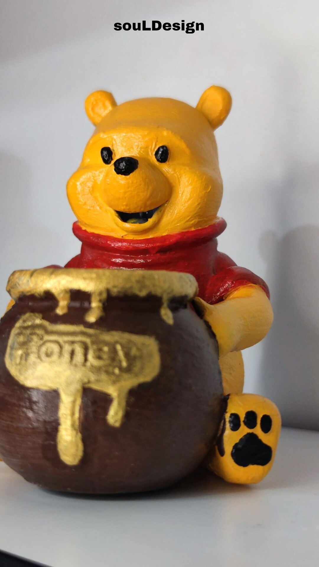 3D Printed Winnie the Pooh Figure, Honey Pot, Collectible Gift - Etsy ...