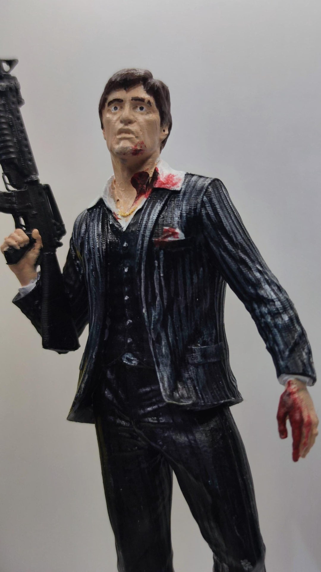 Scarface, Tony Montana, Tony Montana 3d, Scarface 3d, Figure, 3d ...