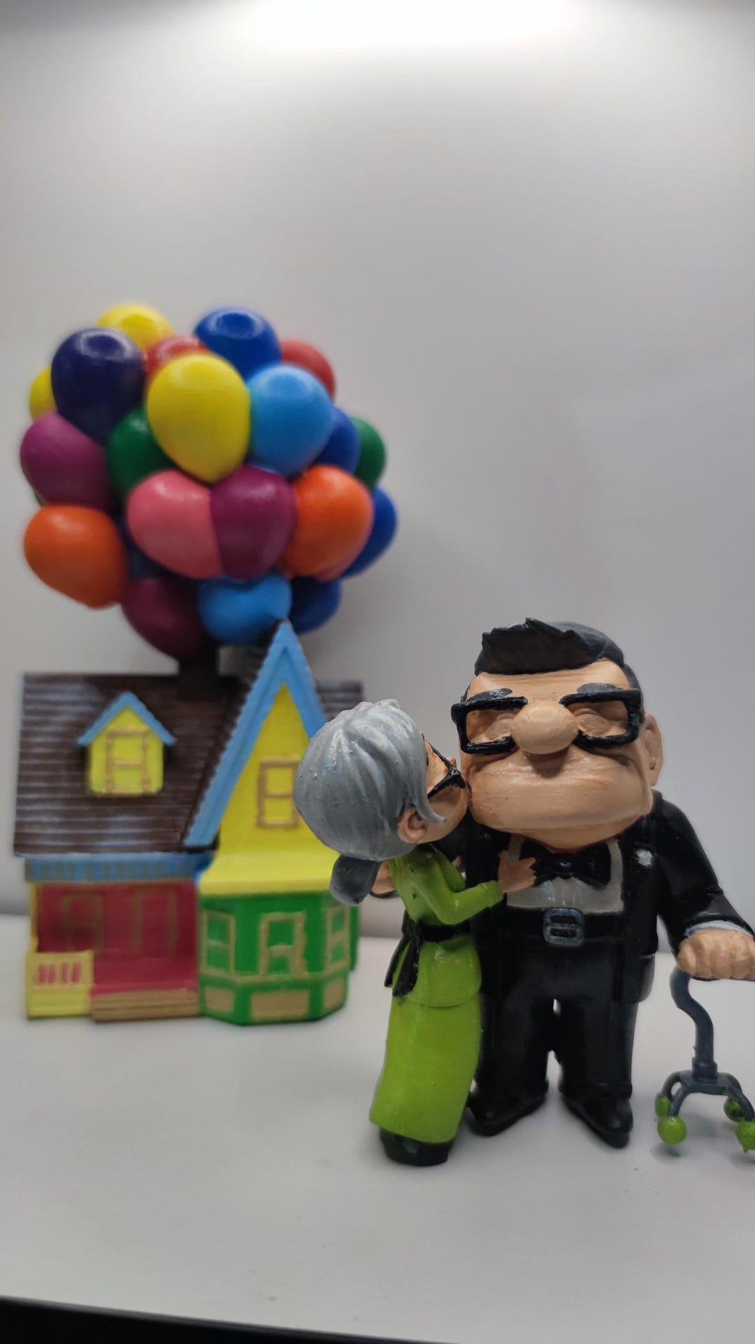 Carl and Ellie, Up, up Animation, Carl Figure , up Figure, 3d Figure ...