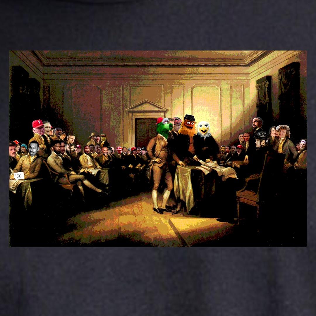 Declaration of Philly Legends - Philadelphia Sports - Etsy