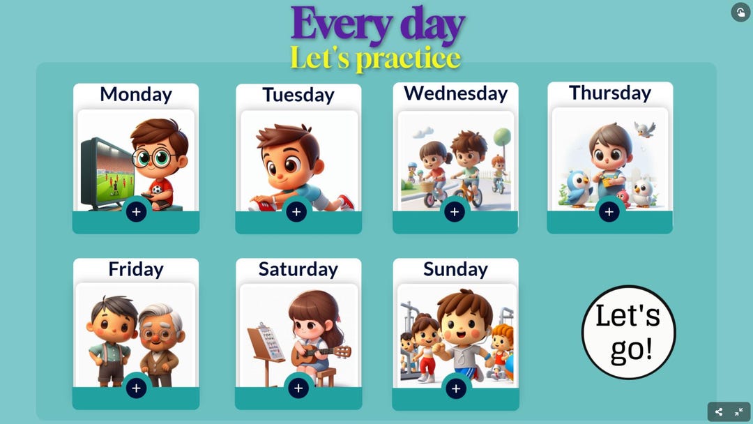 Everyday 2 - Let's Practice - Genially Interactive Resources to Teach ...
