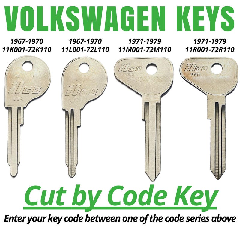 Vintage Vw Beetle Key - Etsy