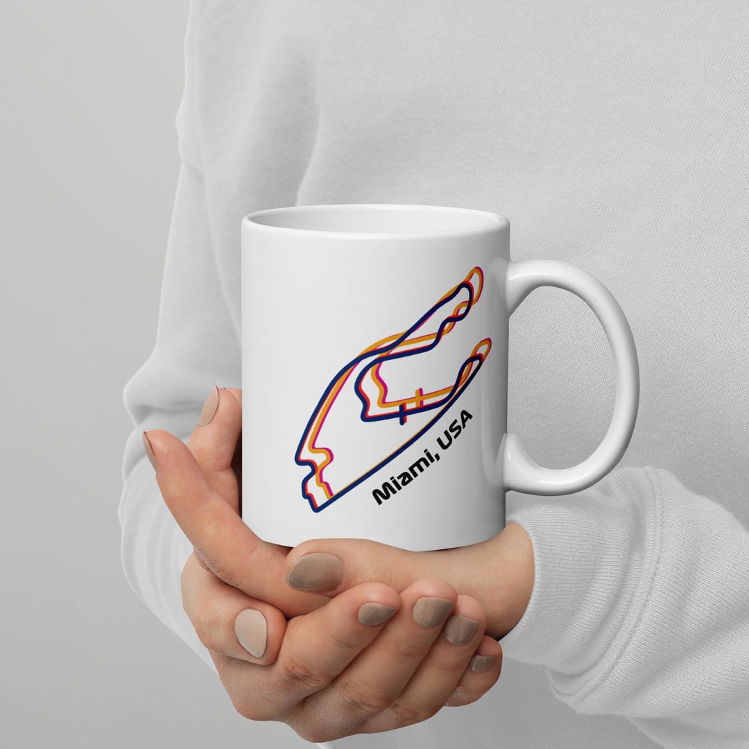Miami USA Grand Prix Mug, Formula 1 Mug Gift, Motorsport Mug Gift - Etsy