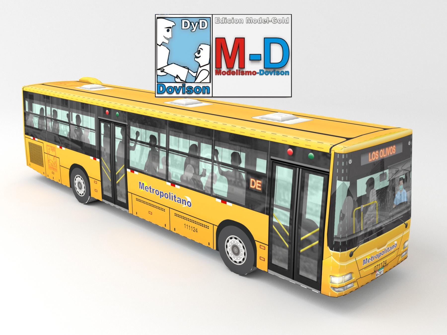 Autobus De Cartón O Papel - Bus Metropolitano, Pdf Armables, Kit ...