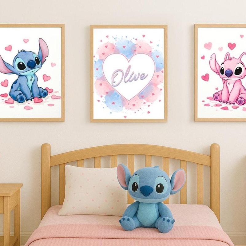 Stitch Poster - Etsy