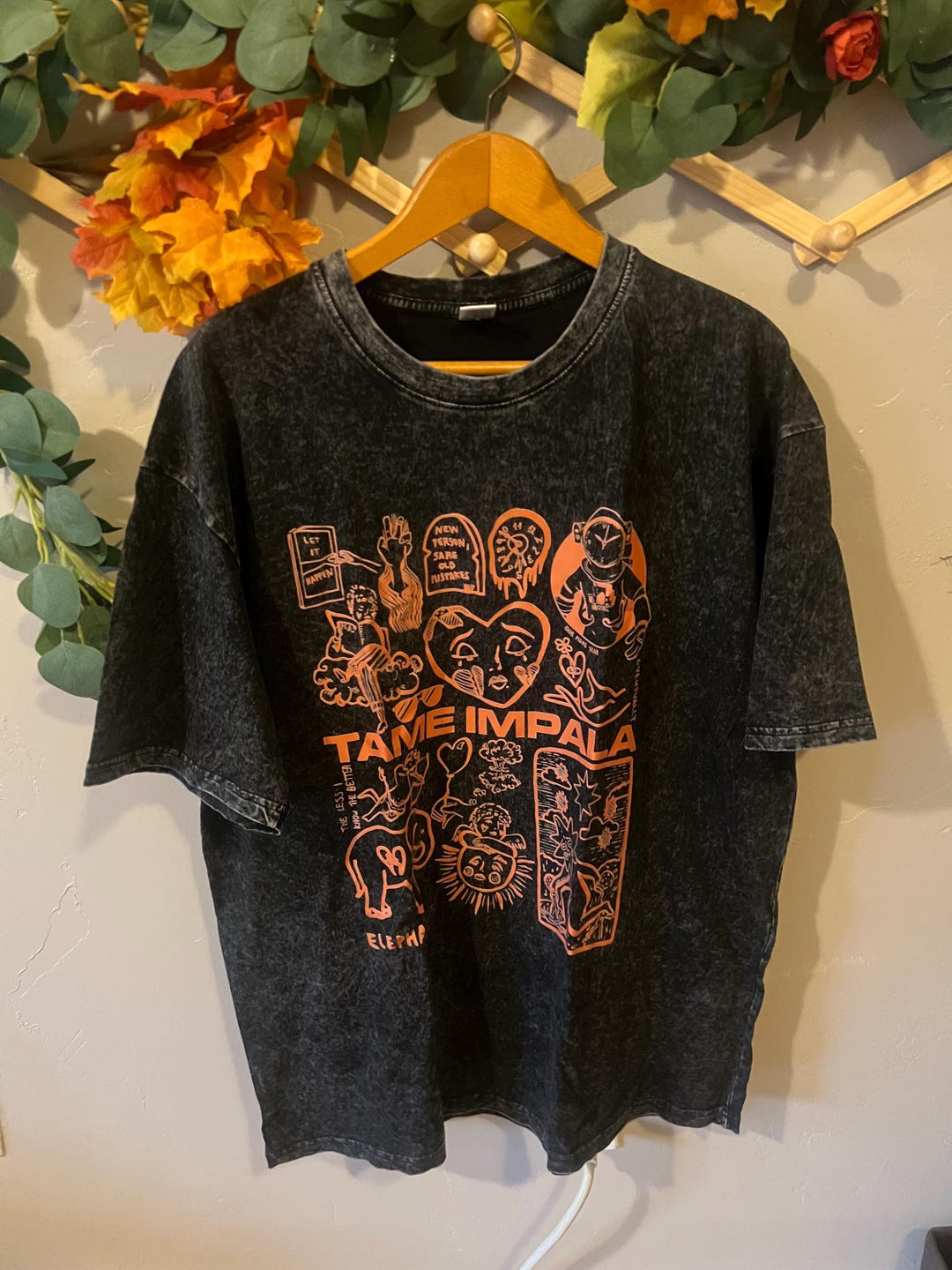 Tame Impala Custom T-shirt - Album Art - Indie Music Theme - the Less I ...