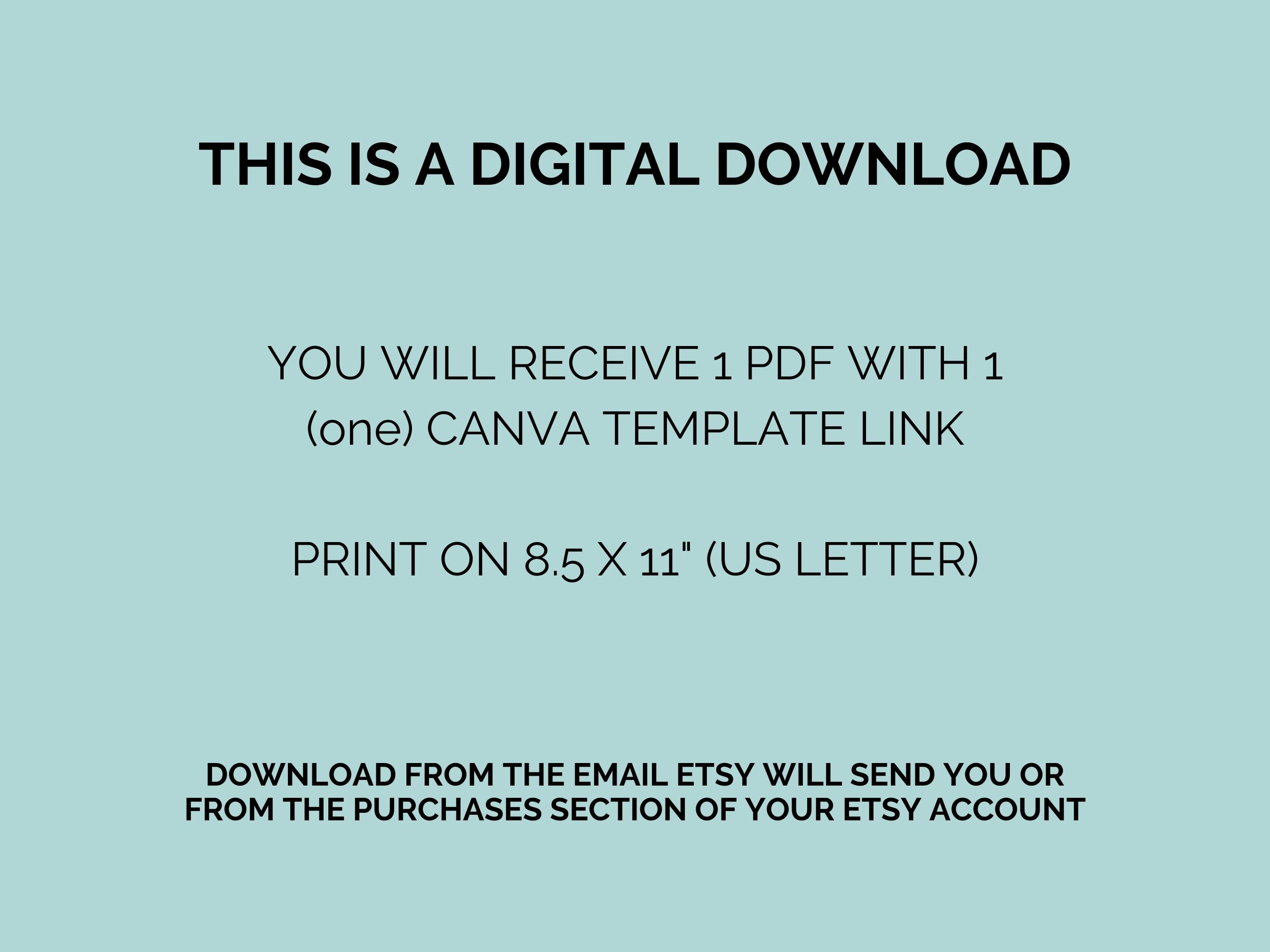 Editable Music Recital Program Template – Canva Editable | Piano Theme ...