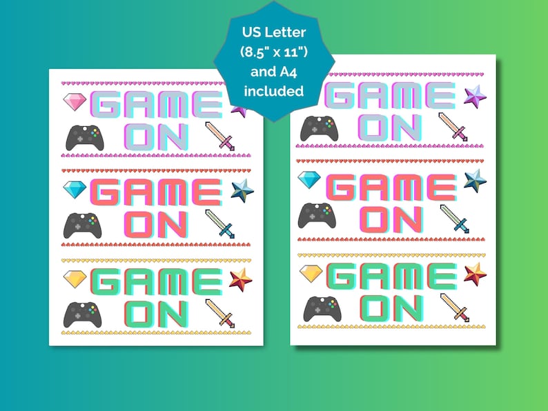 EDITABLE Video Game Gift Certificate, Printable Coupon Template, Gaming ...