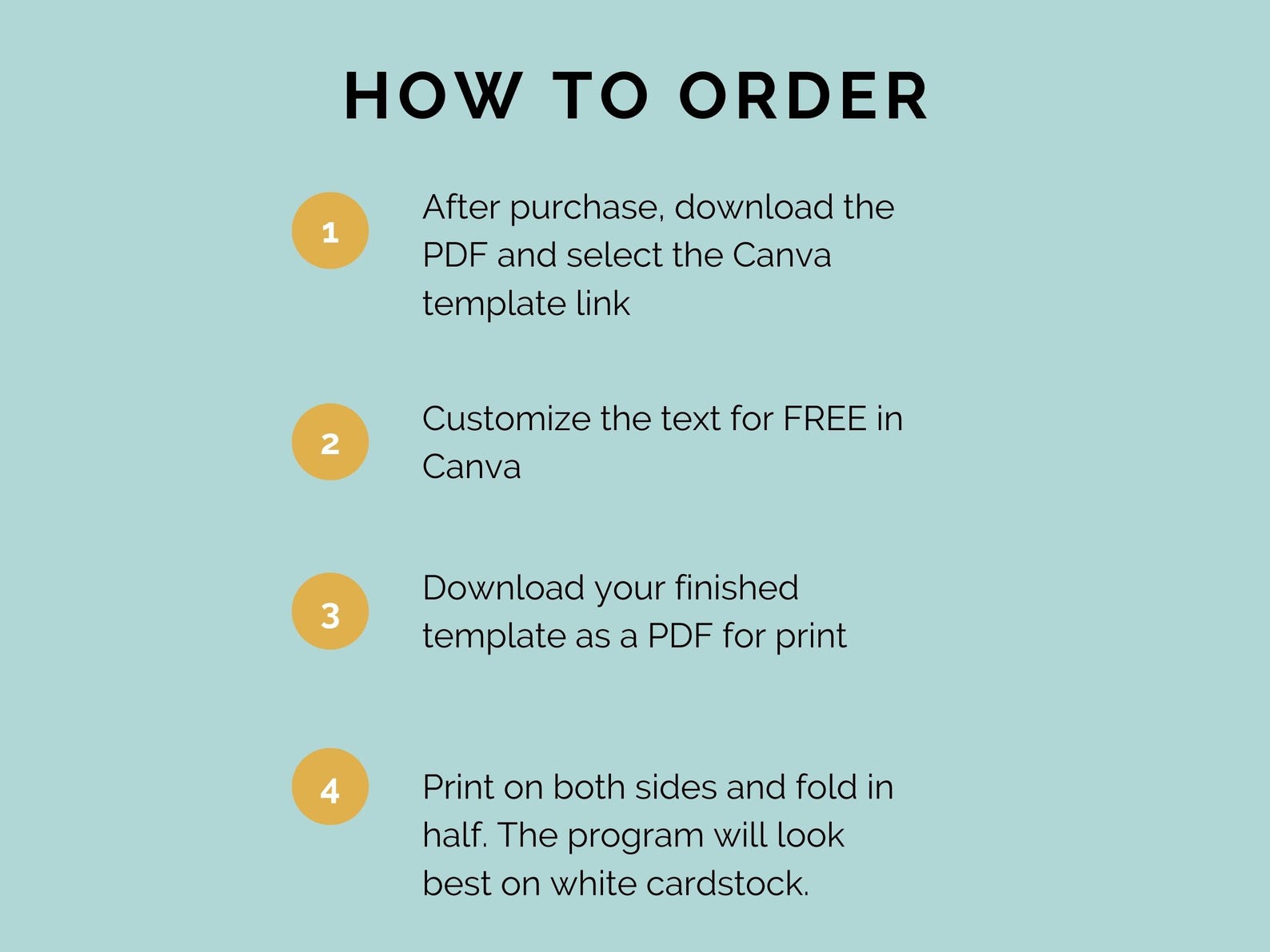 Editable Music Recital Program Template – Canva Editable | Piano Theme ...