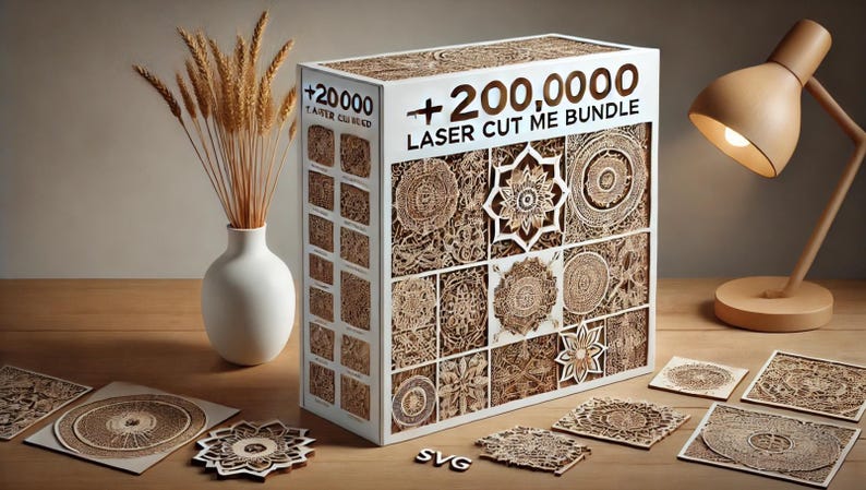 CNC Laser Cut Files Laser Cut Files Bundle Christmas Ornament Laser ...