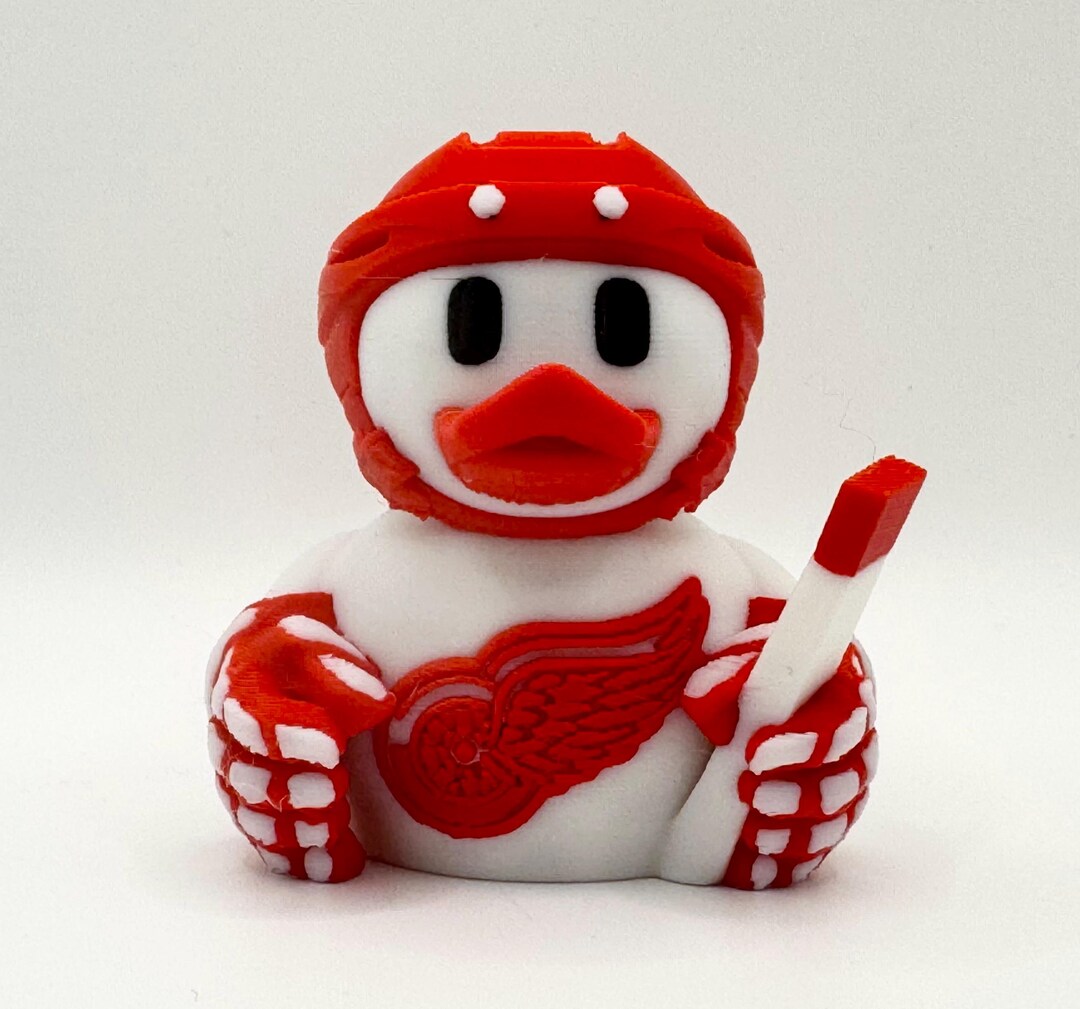Detroit Wings Inspired Duck - Etsy