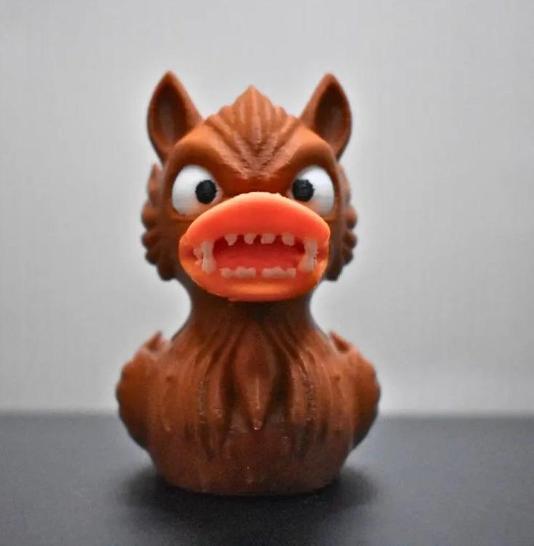 Werewolf Duck - Etsy