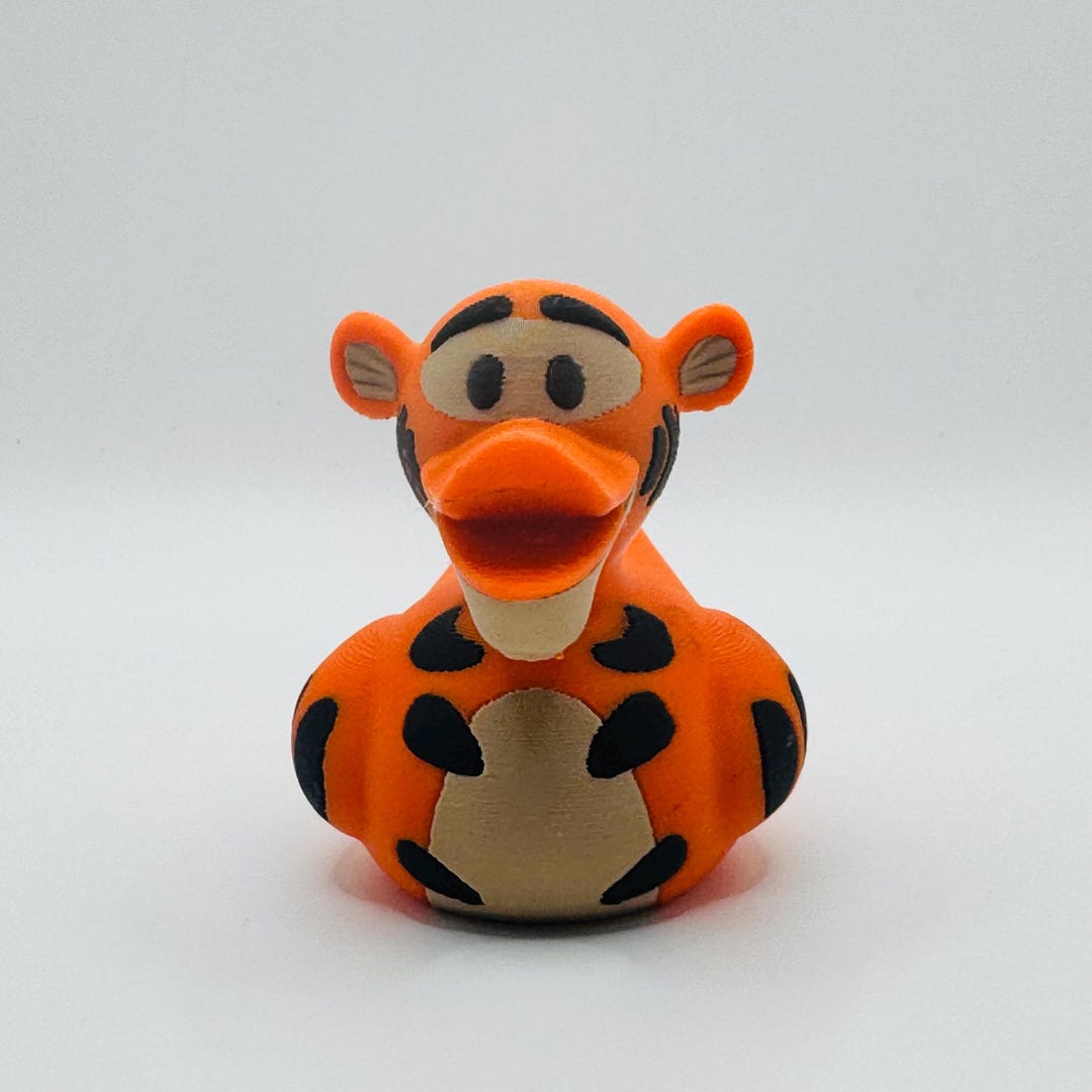 Tiger Duck - Etsy
