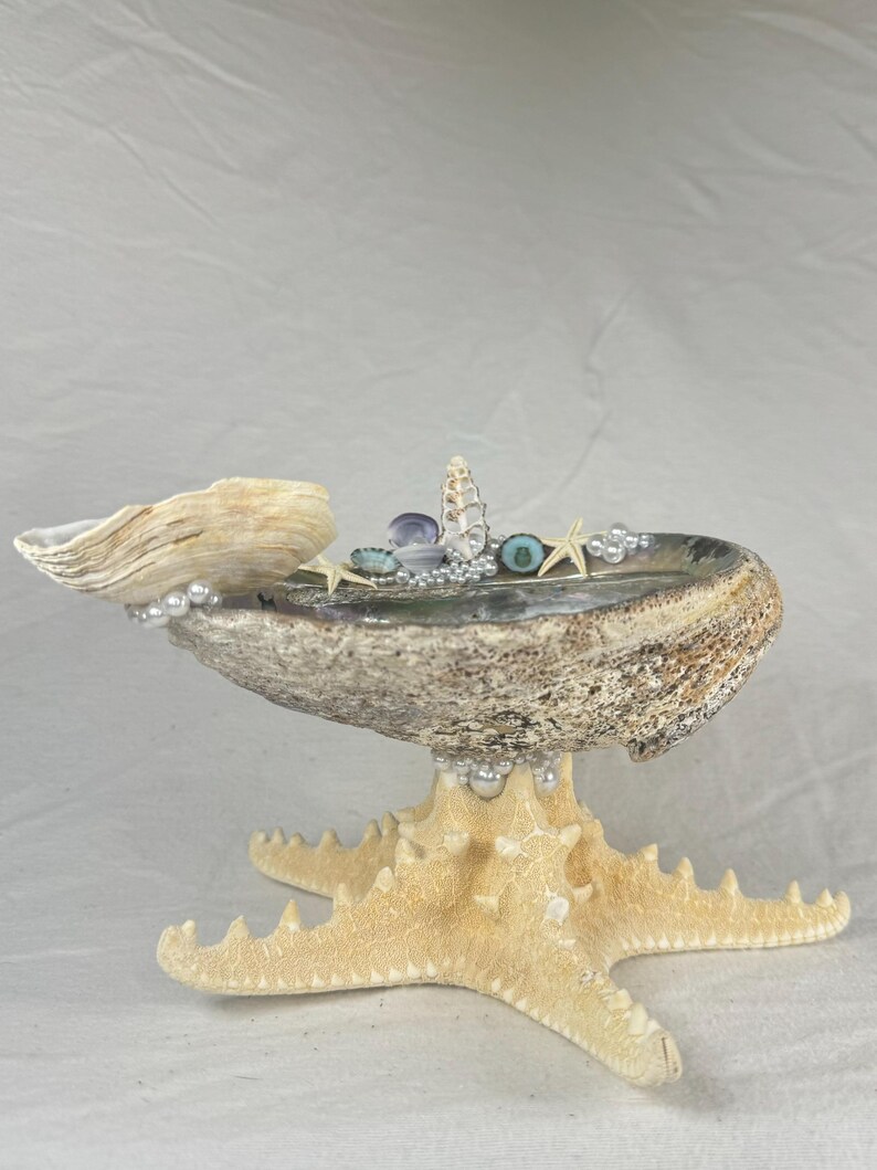 Seaweed Ashtray / Seashell Ashtray / Seashell Centerpiece - Etsy