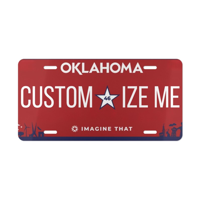 Oklahoma License Plates - Etsy
