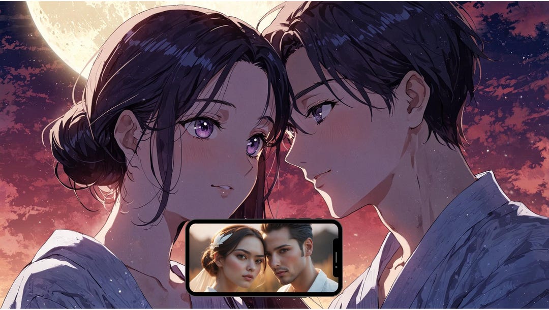 Custom Manga Style Portrait Anime Digital Illustration, Unique Art ...