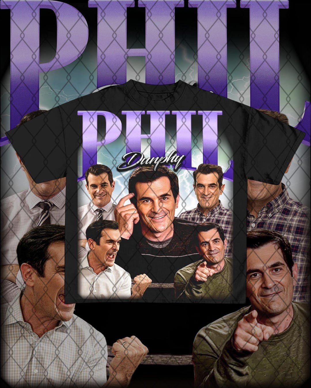 Phil Dunphy PNG Digital Download, DTF Transfer Print, Bootleg Shirt ...