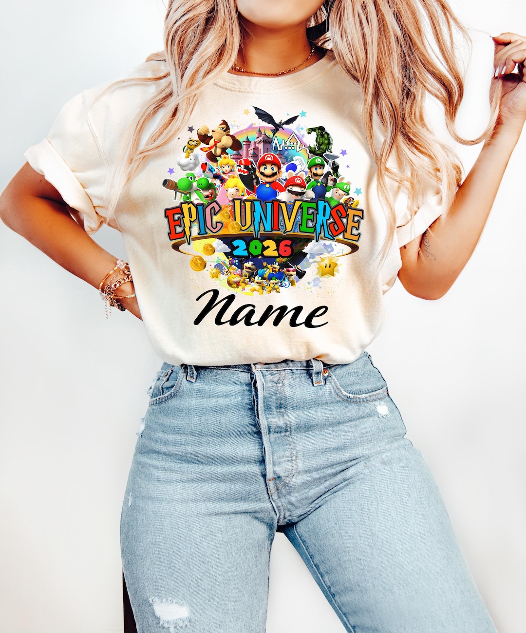 Personalized Epic Universe 2026 Tshirt, Family Trip Shirt, Theme Park ...