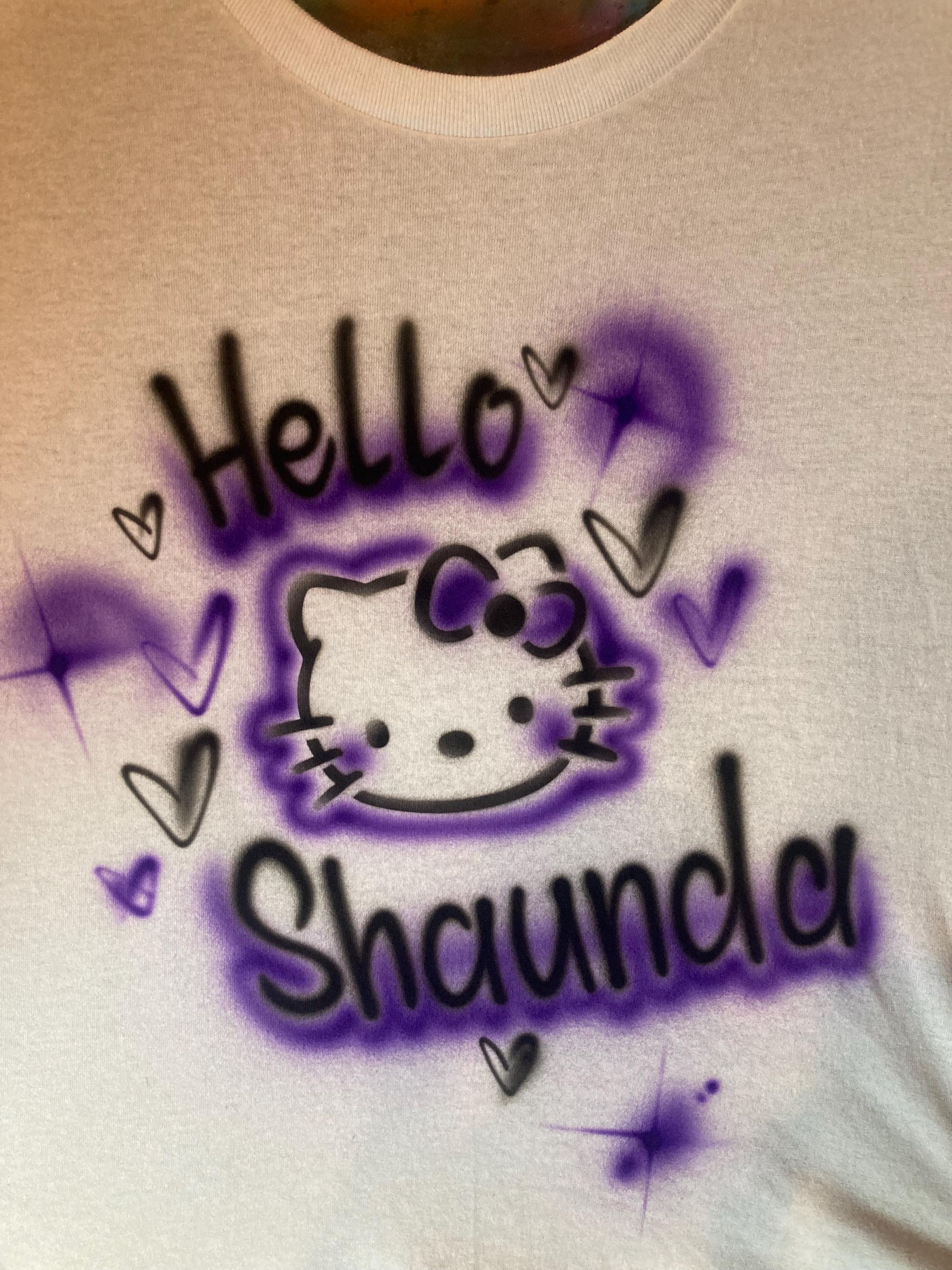 Airbrush T Shirt Design - Etsy