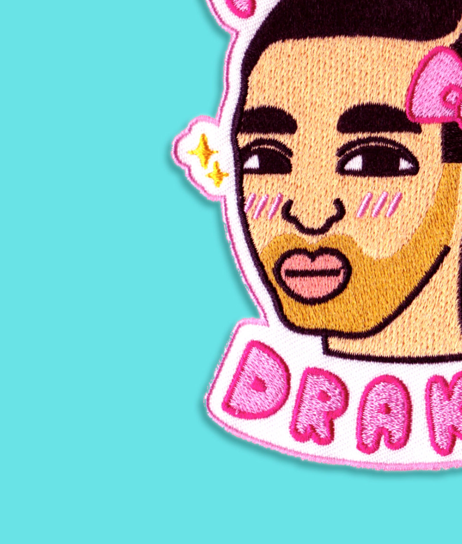 Kawaii Drake Patch Rappers Patch Iron on Patch Embroidered | Etsy