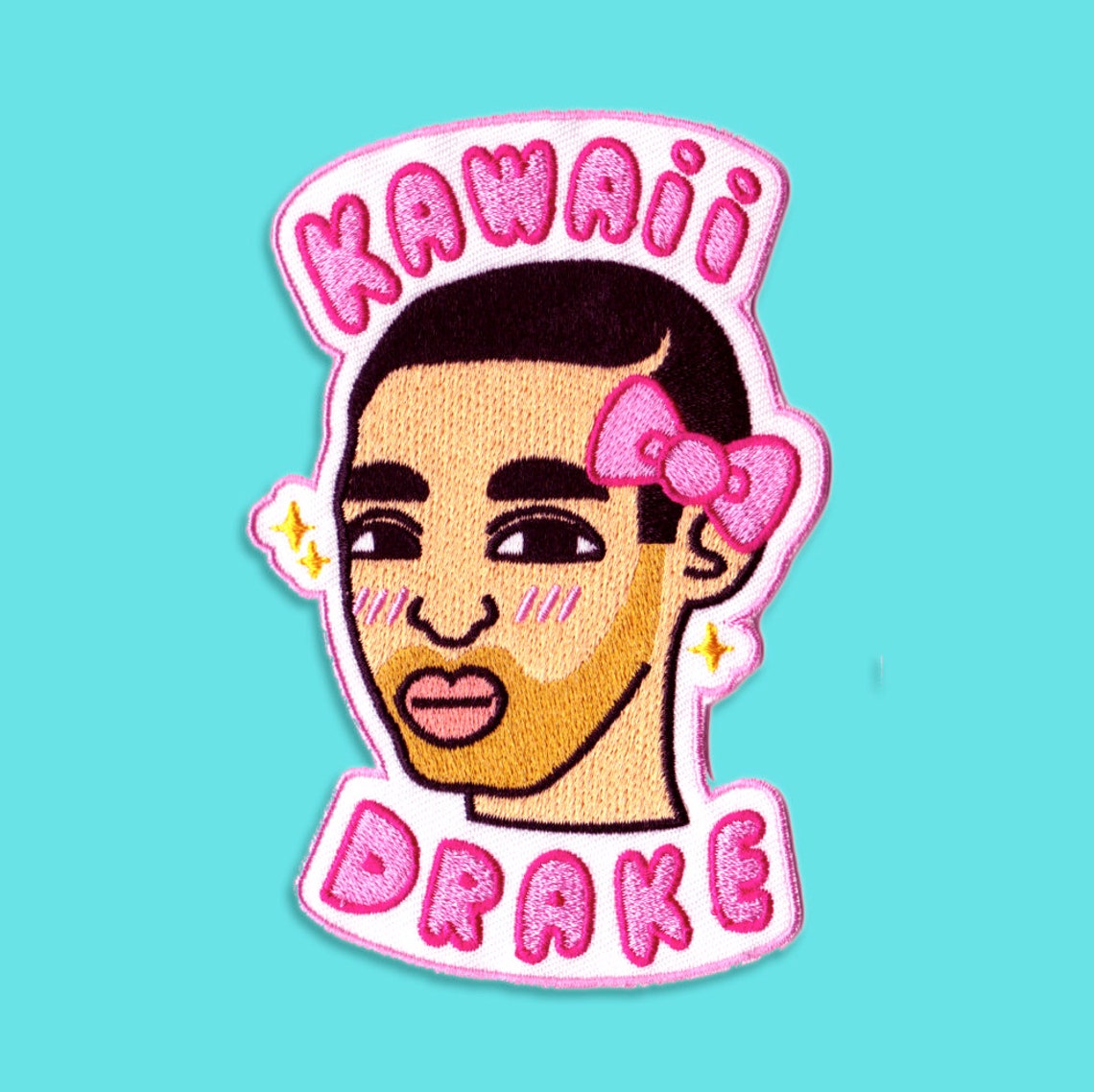 Kawaii Drake Patch Rappers Patch Iron on Patch Embroidered | Etsy
