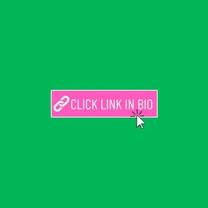 Click Link in Bio Button | Green Screen | Motion Graphic | Overlay | 4K ...