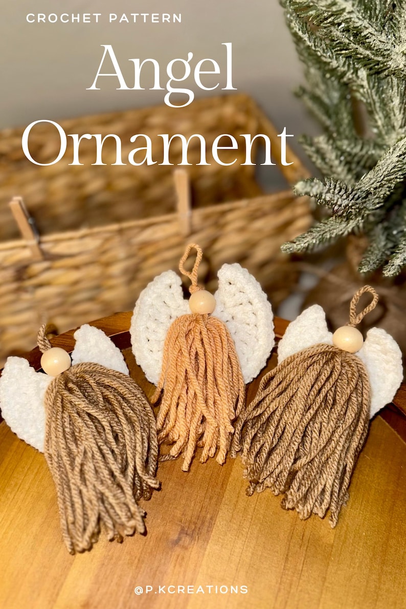 Angel Ornament Crochet Pattern - Etsy