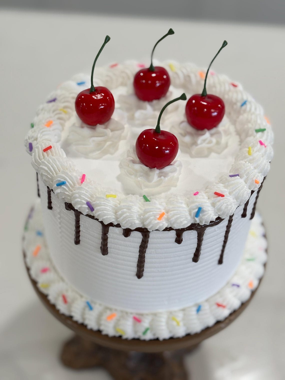 Fake Hot Fudge Sundae Cake: Bakery Display, Photo Prop - Etsy