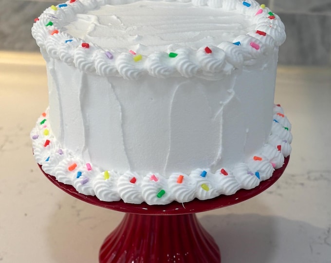 Fake Party Cake | Fake Birthday Cake | Faux Cake | Rainbow Cake | Mini ...