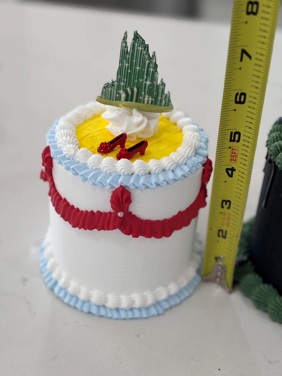 Wizard of Oz Faux Cake: Dorothy Party Decor With Ruby Slippers - Etsy