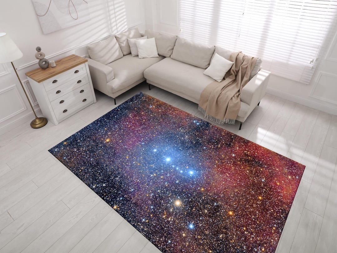 Galaxy Rug, Starry Sky Rug, View Rug, Galaxies Rug, Star Rug, Star ...