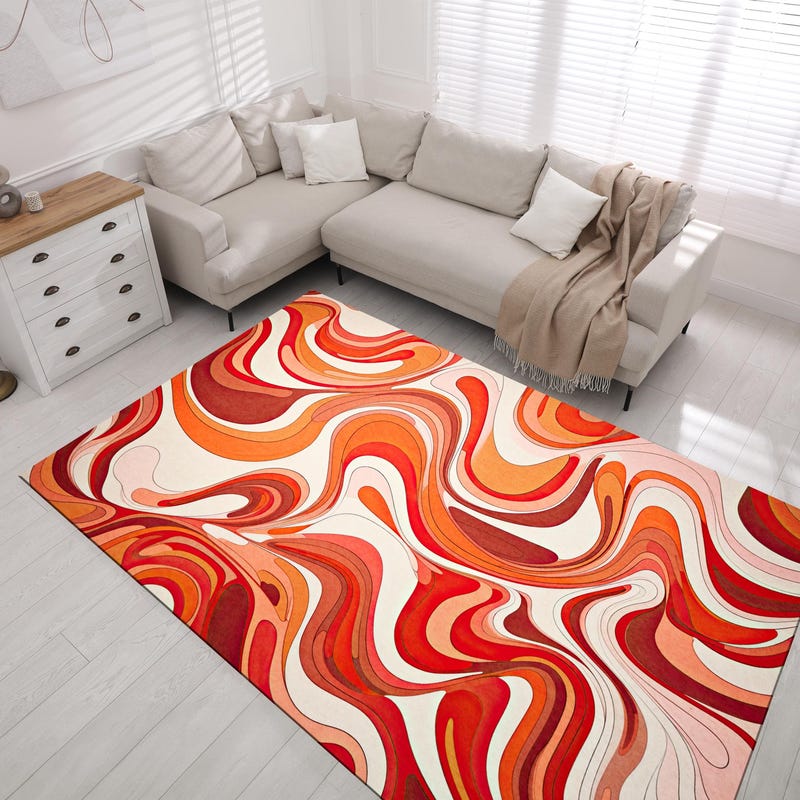 Groovy Rug - Etsy
