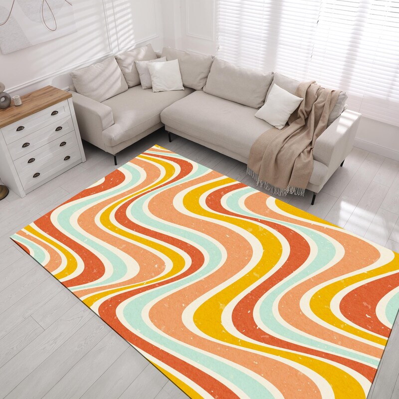 Wavy Rug - Etsy