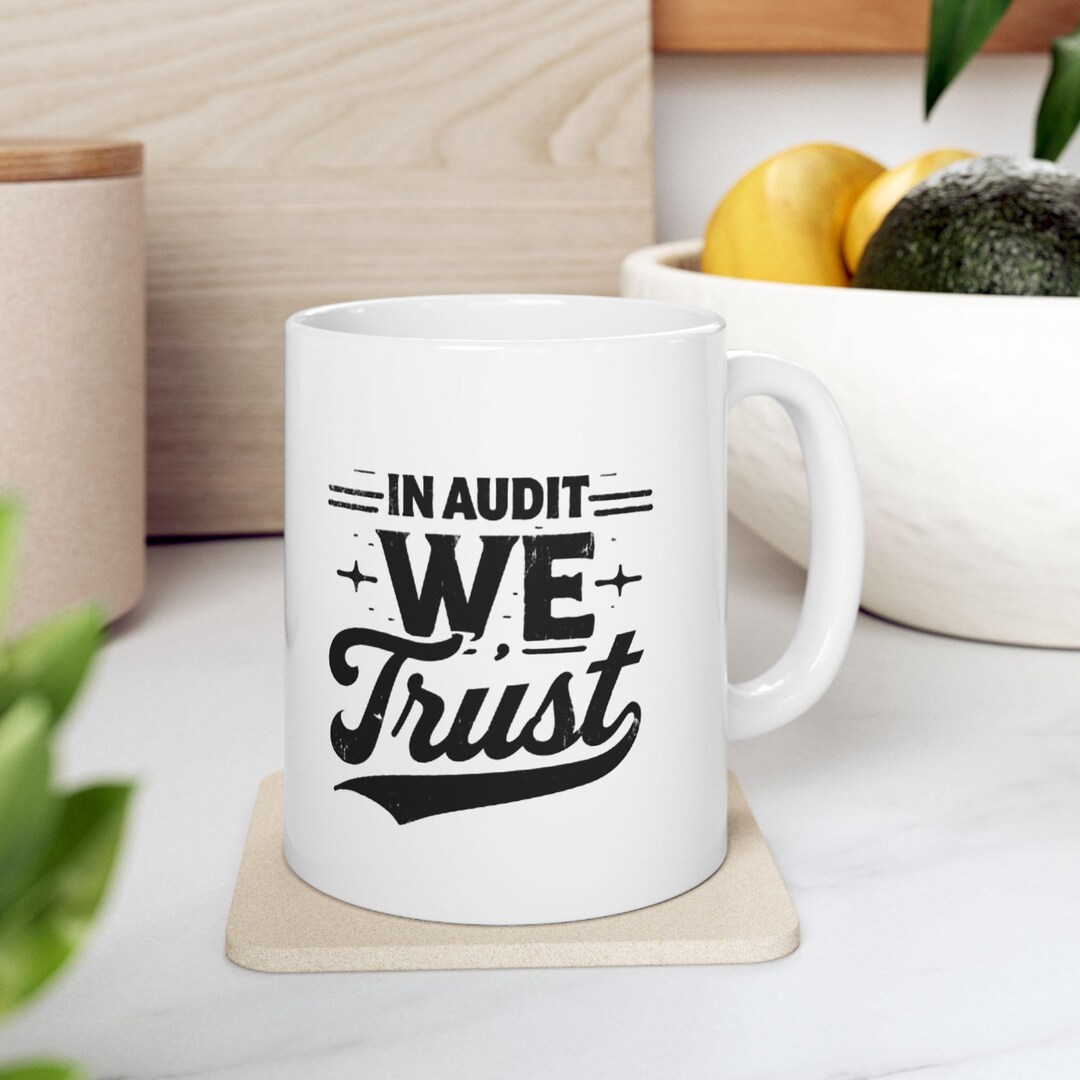 Funny Auditor Mug Unique Office Decor for Accountants, Ceramic, Coffee ...
