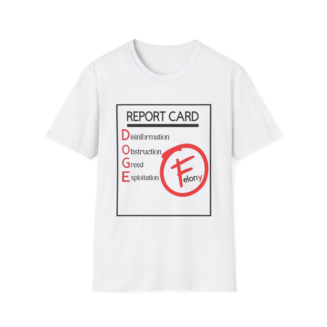 Doge Report Card T-shirt, Funny Graphic Tee, Perfect Gift for Anti-doge ...