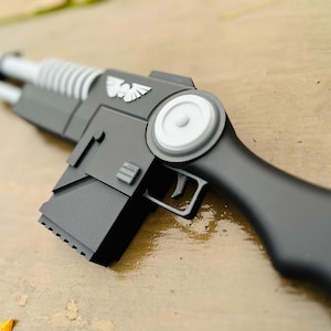 Lasgun 3D Printed Kit Lucius Pattern Cosplay, Life Size Warhammer 40K ...