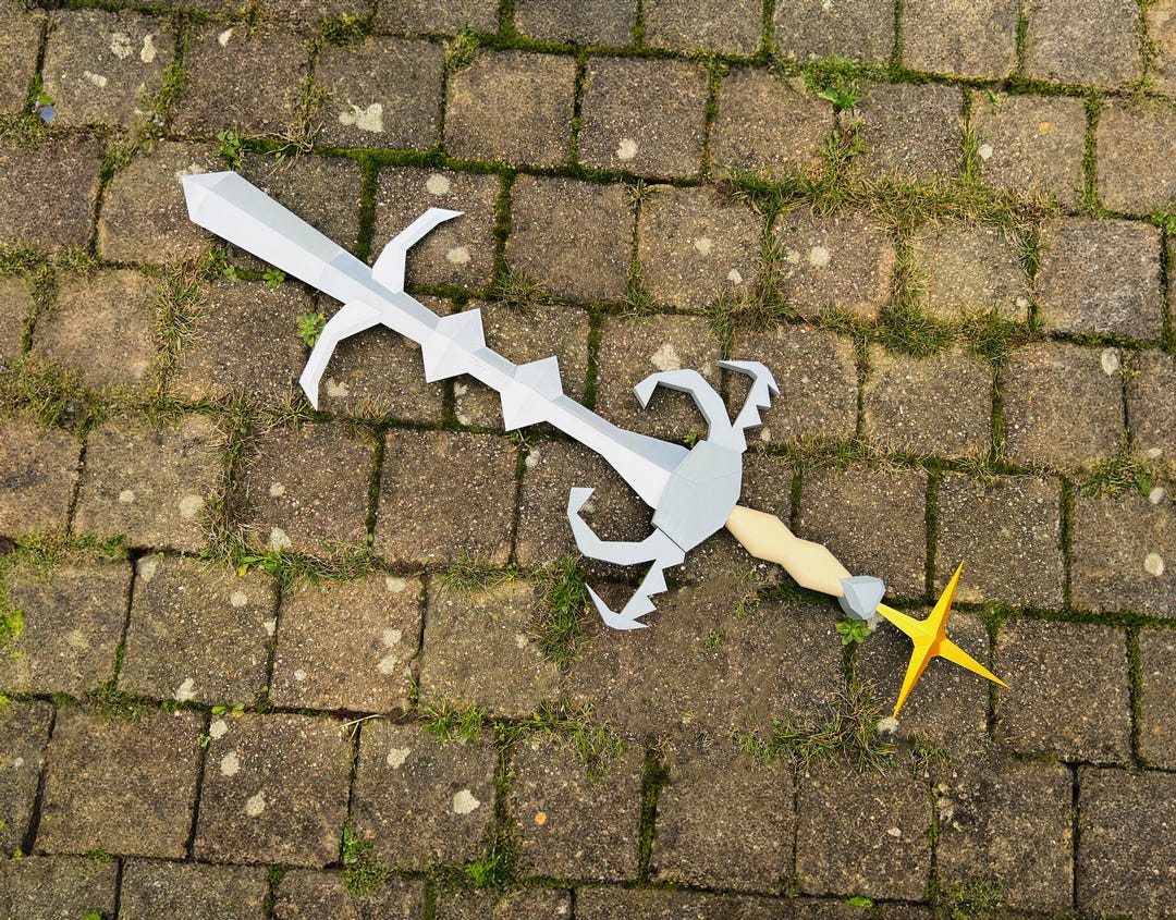 OSRS Inspired Godsword - Cosplay Prop - Etsy