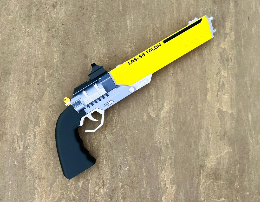 LAS-58 Talon Full Colour 3d Printed Prop - Inspired by Helldivers 2 ...