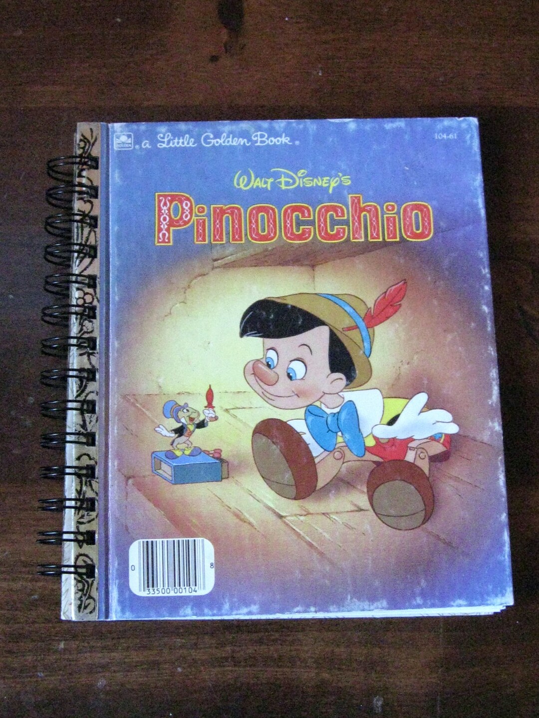 Recycled Pinocchio Book Into a Journal - Etsy