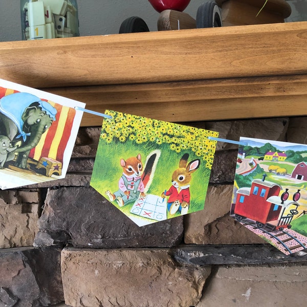 Book Page Garland - Etsy