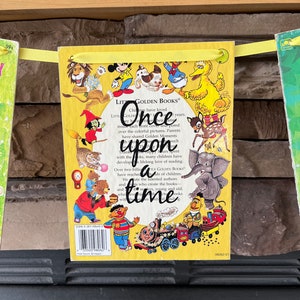 Once Upon a Time Book Cover Bunting - Etsy