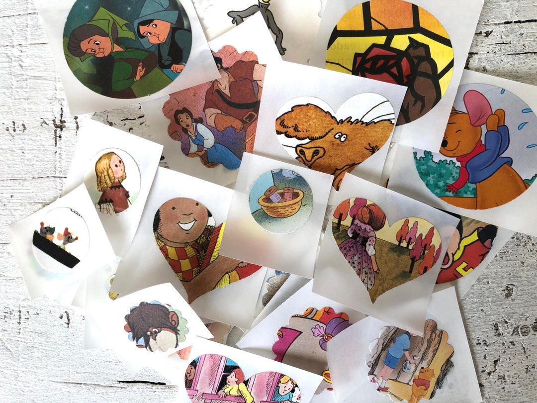 Storybook Stickers #3; Set of 30 Storybook Stickers; Journaling ...