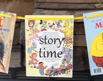 Story Book Banner - Etsy