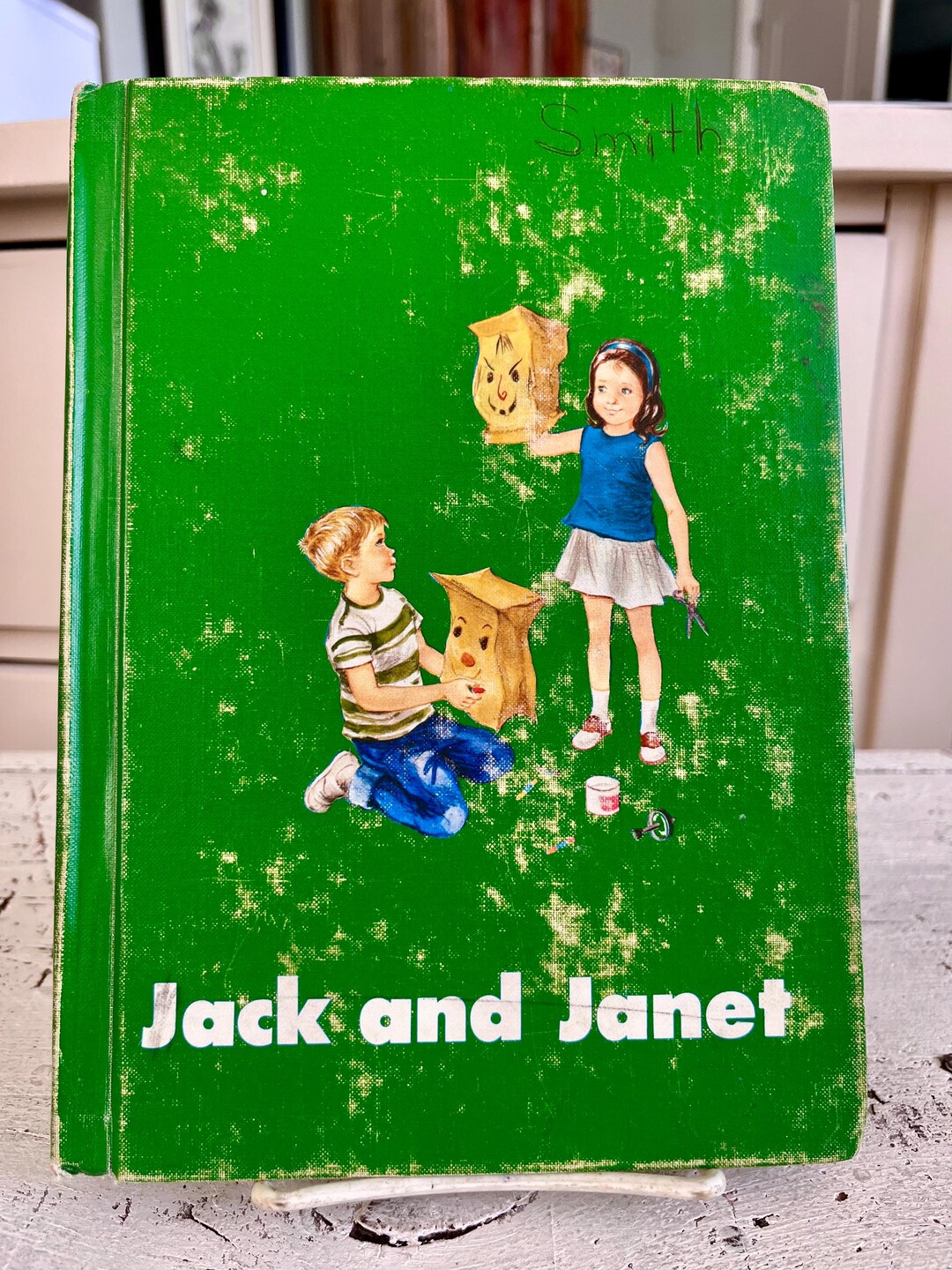 Jack and Janet, Copyright 1966; Reading for Meaning Fourth Edition - Etsy