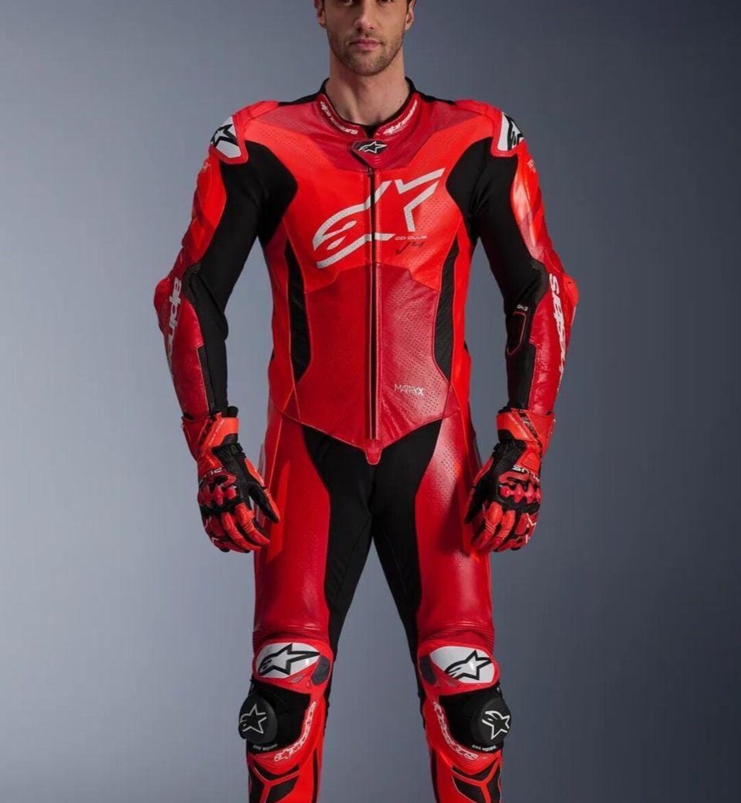 Alpinestars GP Plus V4 Leather Racing Suit – Premium Motorcycle Track ...