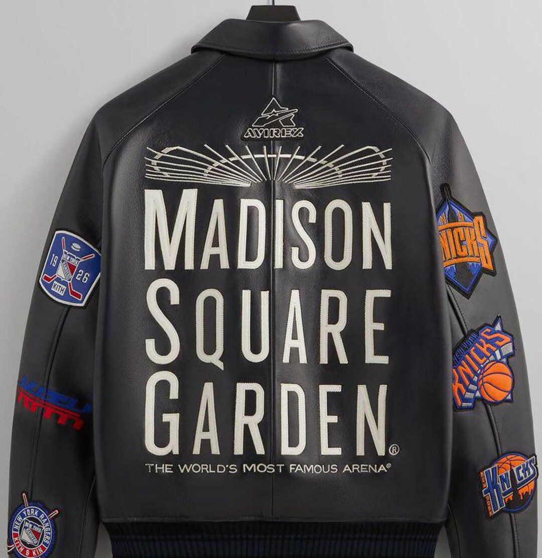 Man's Black AVIREX Jacket Handmade Motorcycle Leather Jacket Black ...