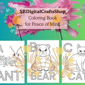 Learn & Colour | A to Z Alphabet Colouring Book for Kids | 27 Pages ...