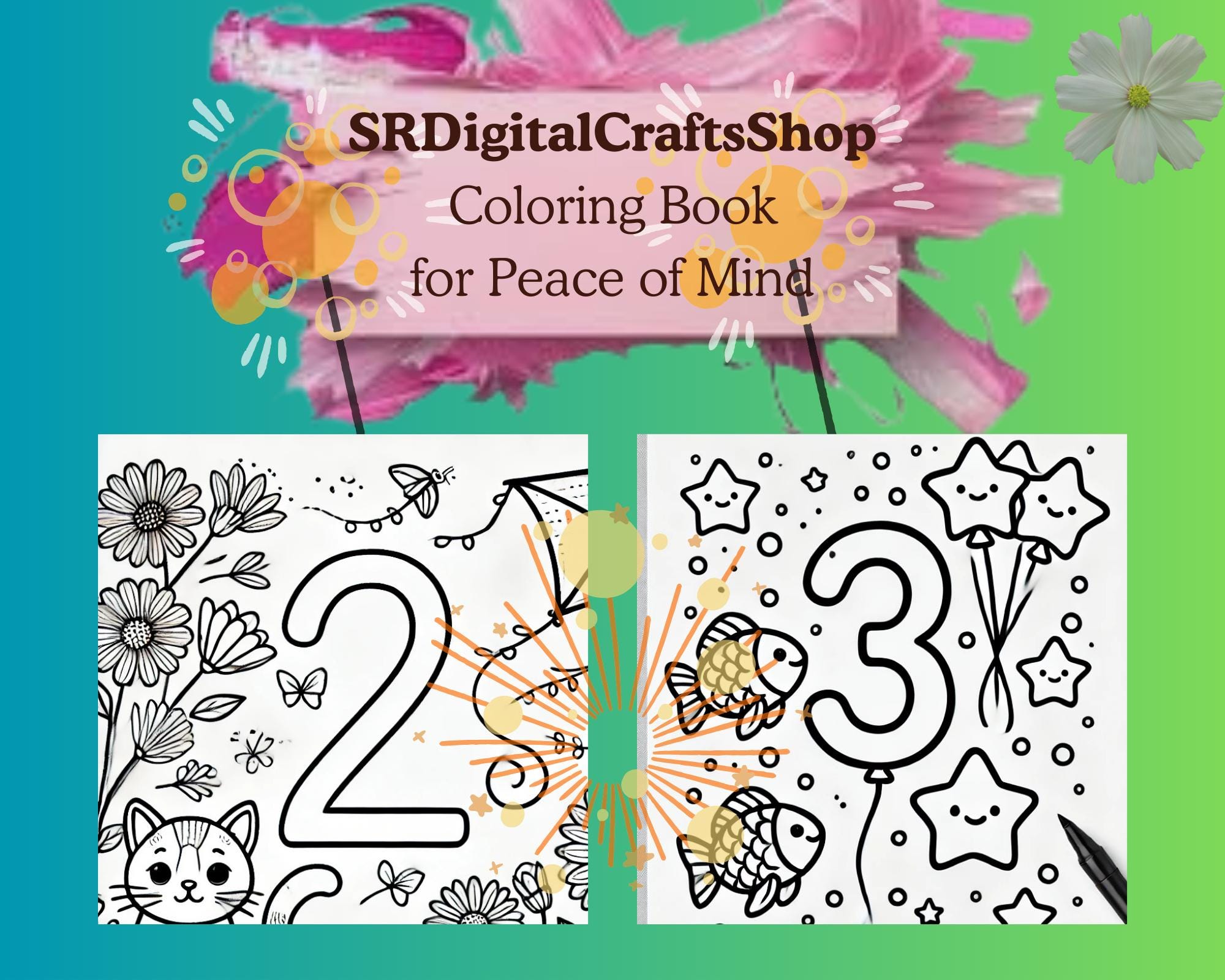 Alphabet & Numbers Colouring Fun: A Creative Learning Adventure for ...